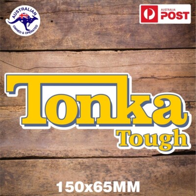 TONKA TOUGH STICKER FOR HOT ROD RAT ROD 4X4 JDM DRIFT TOOLBOX ...