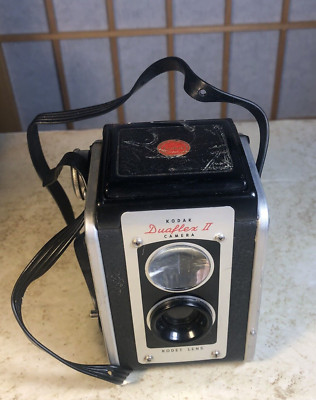 Vintage Kodak Duaflex II Black Film Camera Kodet Lens Vintage Shutter ...