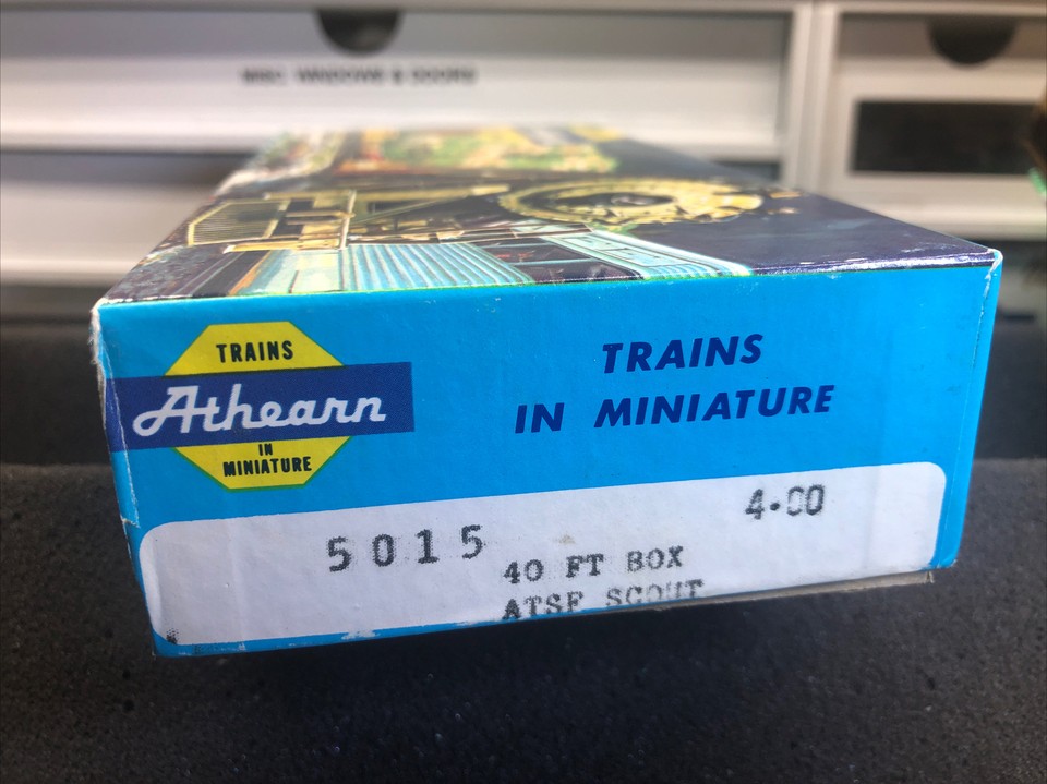 ATHEARN #5015 - 40' AAR BOXCAR SANTA FE ATSF SCOUT HO **NEW** | eBay
