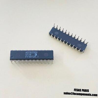 Analog Devices AD7825BN 4-Channel 8-Bit Flash Method ADC Parallel ...