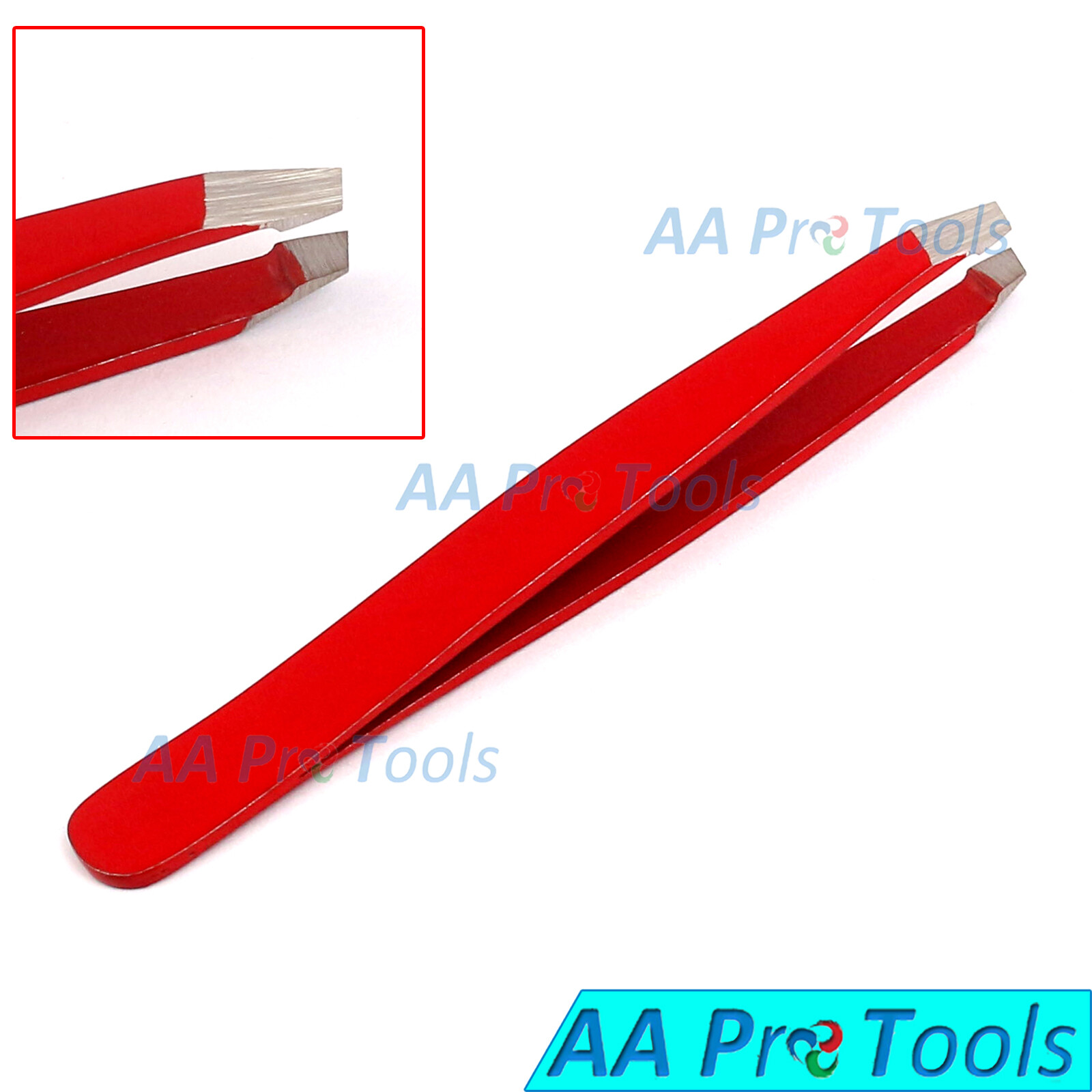 AAPRO Red-Color Professional Mini Eyebrow Tweezers Baby Tweezers ...