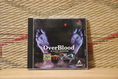 Over Blood OverBlood Japan Playstation 1 PS1 Very Good+ Condition! | eBay