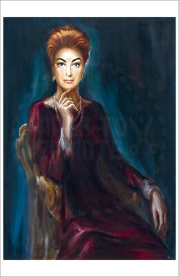 NIGHT GALLERY - EYES - JOAN CRAWFORD EPISODE ARTWORK - VINTAGE REPRINT ...