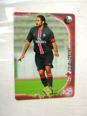 YEPES PSG PARIS SAINT GERMAIN Trading card carte DERBY TOTAL PANINI ...