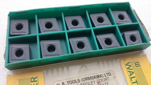 10 Walter carbide tips CNMG 120412-NM5 WTA43 (CNMG120412 CNMG433 steel ...