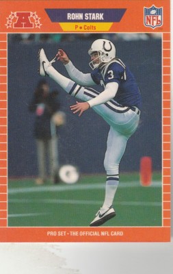 FREE SHIPPING-MINT-1989 Pro Set #164 Rohn Stark COLTS | eBay