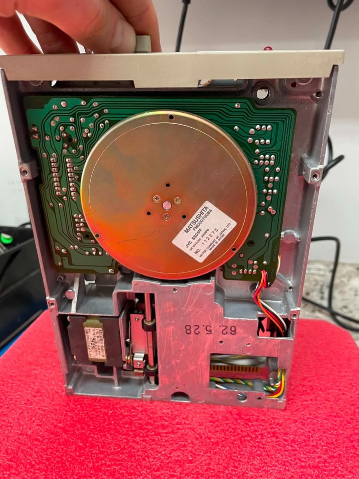 Panasonic JU-455-5 AAJ 360K Floppy Disk Drive Working 5.25 Disk Vintage ...