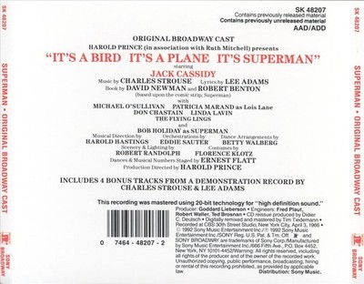 PATRICIA MARAND - IT'S A BIRD IT'S A PLANE IT'S SUPERMAN [ORIGINAL CAST ...