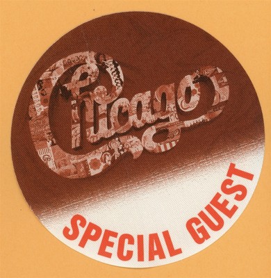 Chicago 1999 Concert Tour GUEST Backstage Pass | eBay