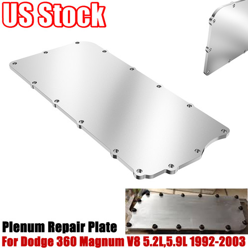 Plenum Repair Plate For Dodge 360 Magnum V8 5.2L,5.9L 1992-2003 Engine ...