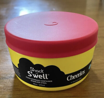 Cheerios Snack By Swell Bowl 16 OZ Stainless Steel Food Storage ...