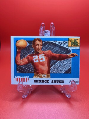 1955 Topps All-American Set-Break # 31 George Sauer EX-EXMINT👀 See How ...