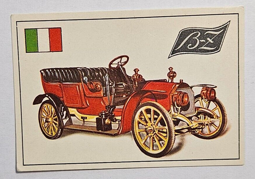 1971 Top Sellers LTD Famous Cars #23 Brixia-Zust 10 H.P. (Italy 1908 ...
