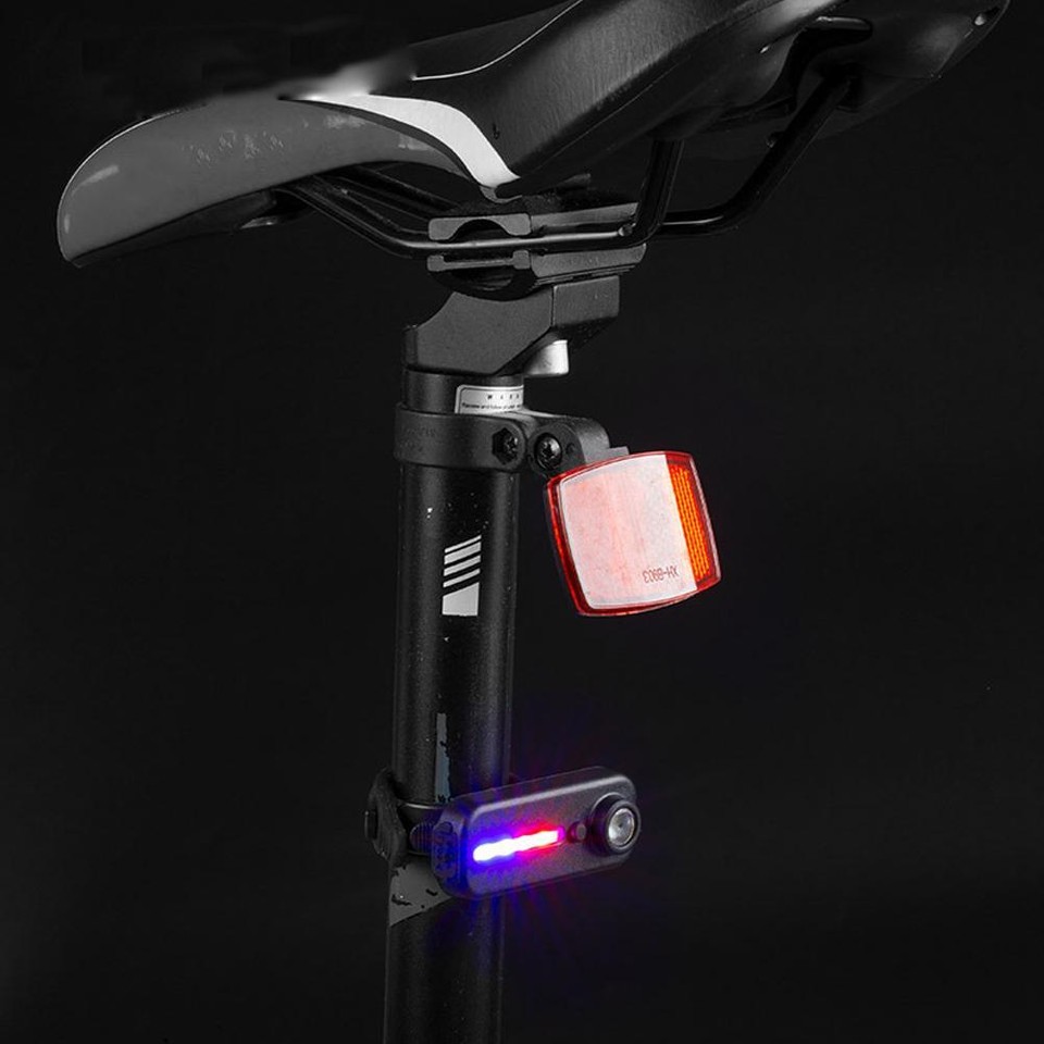 LED Red Blue Shoulder Police Light Clip Flashing Warning Safety ...