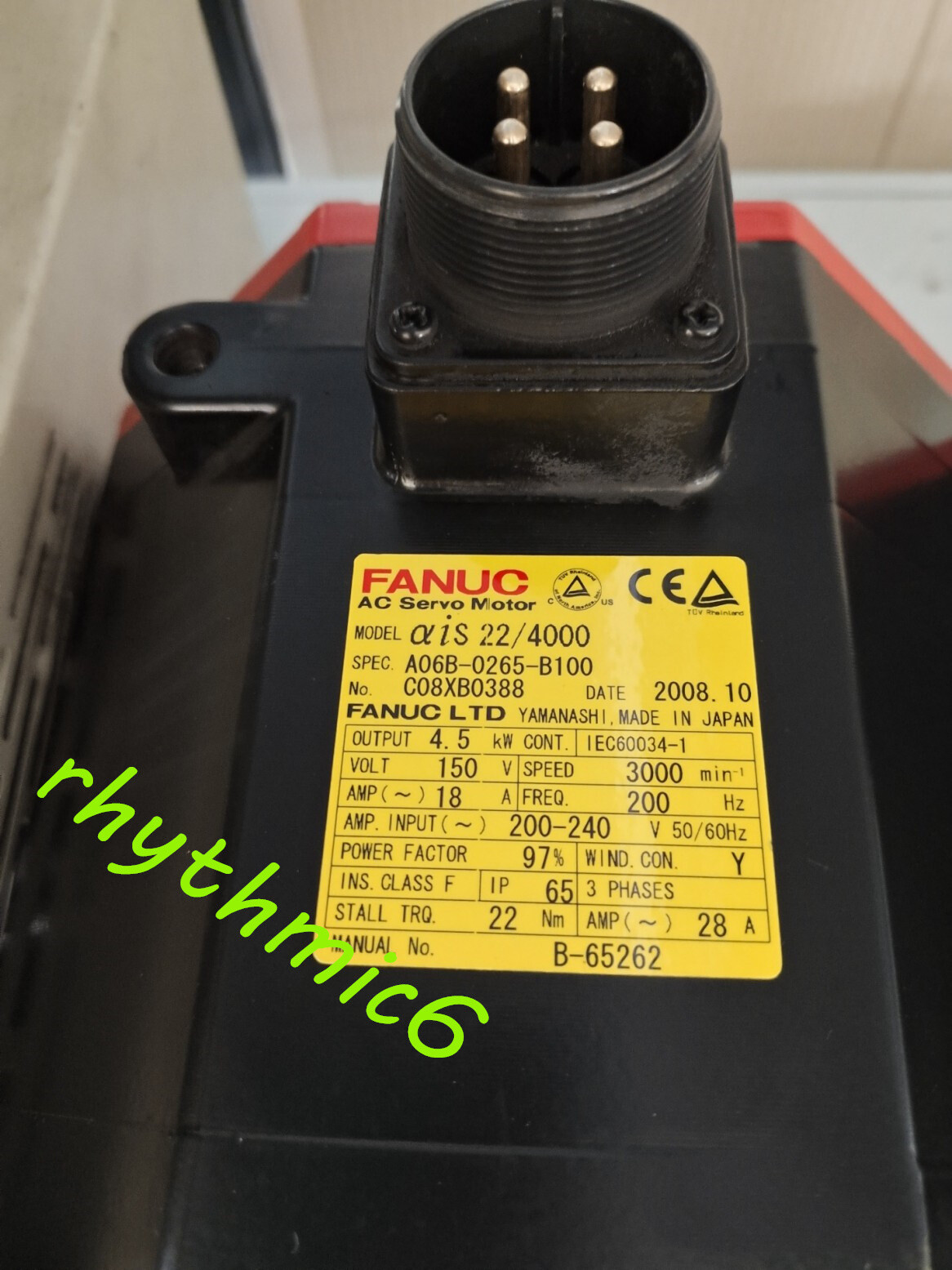 Brand New A06B-0265-B100 FANUC AC servo motor Fast FedEx or DHL | eBay
