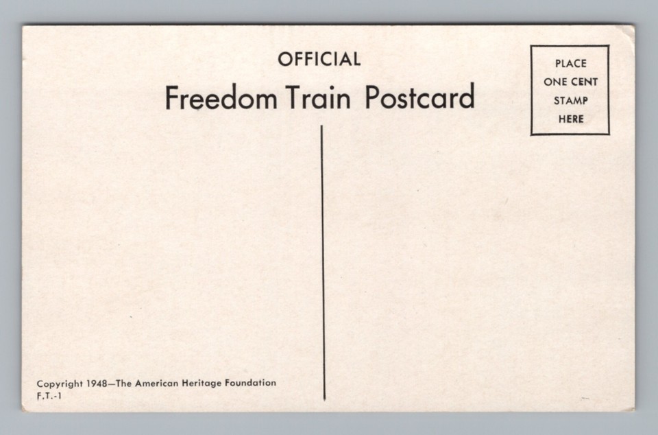 Spirit of 1776 Freedom Train Vintage Postcard | eBay