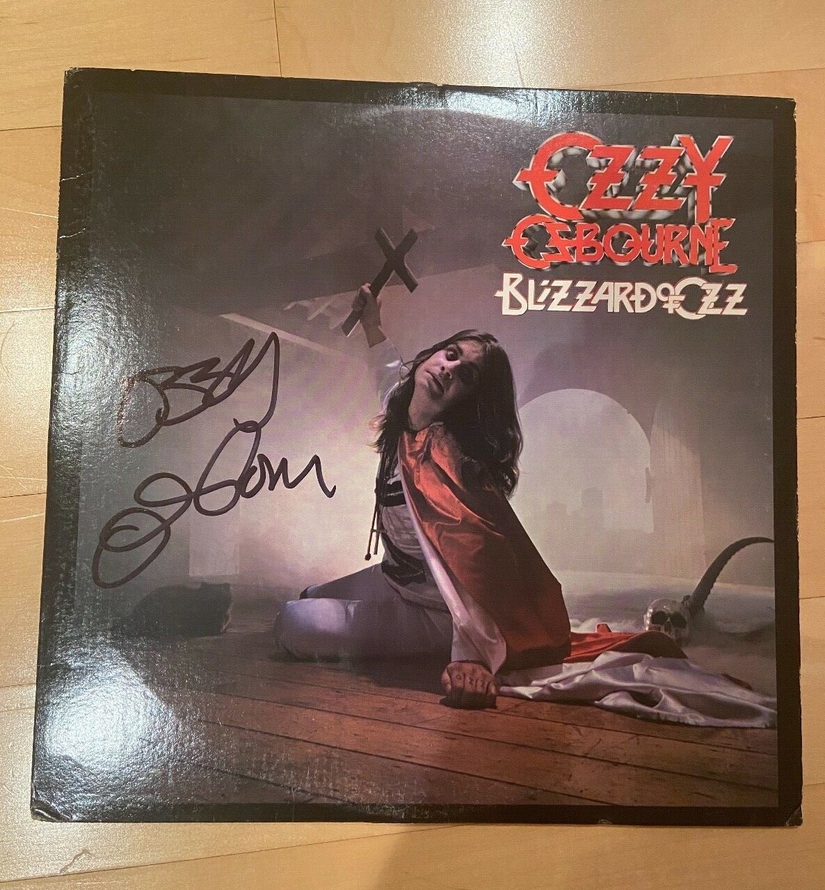 * OZZY OSBOURNE * signed vinyl album * BLIZZARD OF OZ * COA * 1 | eBay