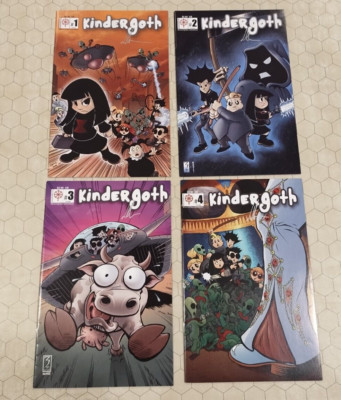 Kindergoth #1-4, Bloodfire Studios, 2003-04, signed by Lee Kohse | eBay