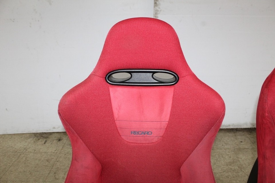 JDM 2002-2005 HONDA CIVIC TYPE R EP3 OEM FRONT RECARO SEATS PAIR LH RH ...