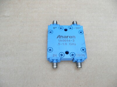 Anaren 1A0014-3 UHF 90 Degree 3 db Hybrid splitter / combiner, SMA | eBay