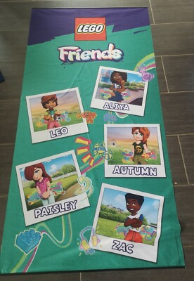 LEGO Friends Promo Werbebanner Banner 180x88cm | eBay