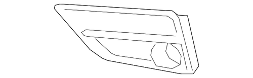 Genuine Honda 2018-2020 Honda Odyssey - Cover L Fog Light 71107-THR-A00 ...