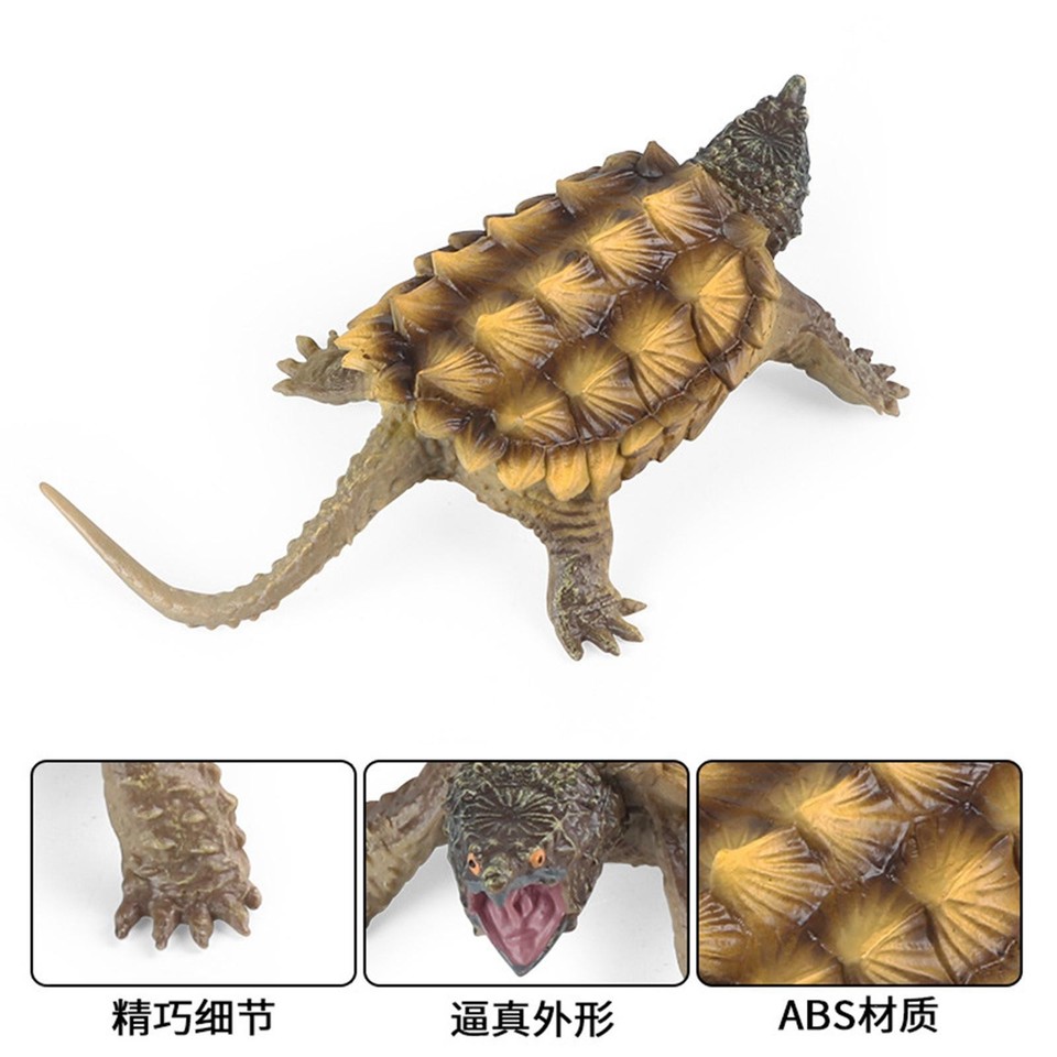 Snapping Turtle Figure, Playset, Animal Model for Collectibles | eBay ...