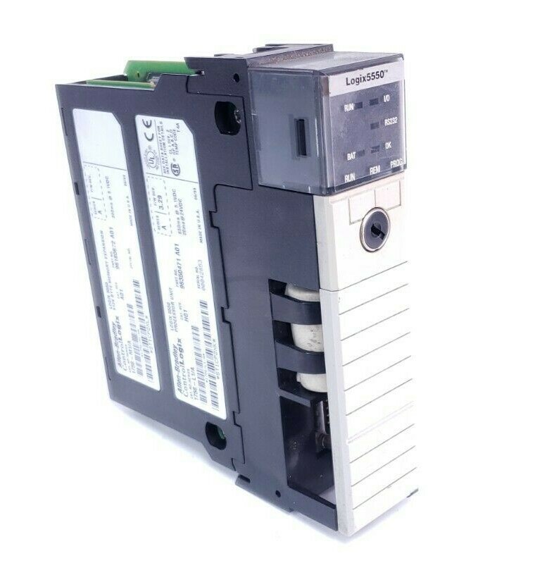 ALLEN BRADLEY 1756-L1M1 PROCESSOR UNIT 1756-L1 /A W/ 1756-M1 /A MEMORY ...