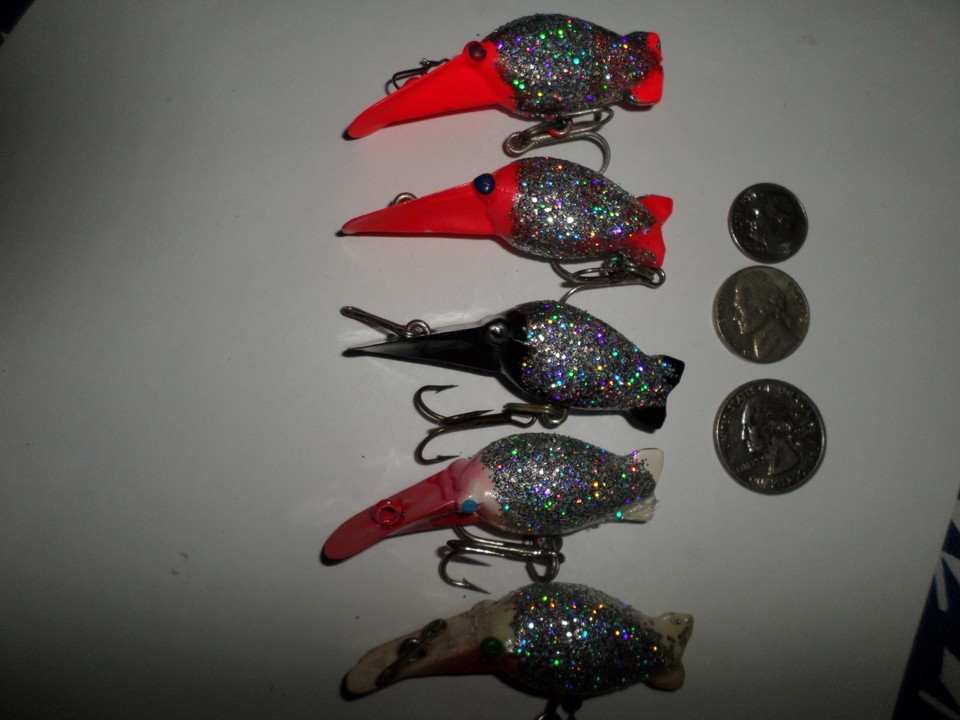 5 Vintage Luhr Jensen Pre Rapala Hot Shot Custom Fishing Lures | eBay