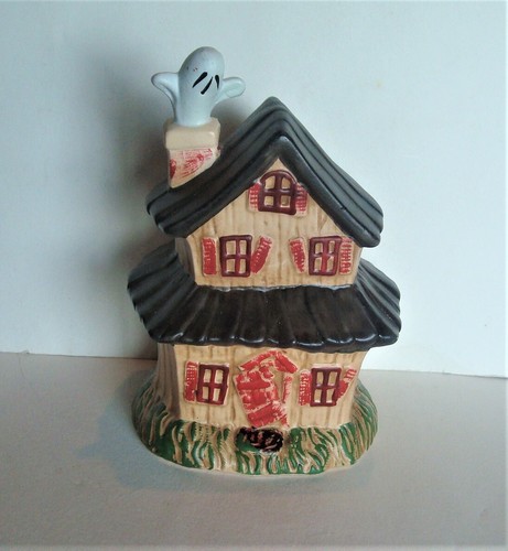 Vintage 1986 Halloween Haunted House, Ghost Music Box, MSR Imports ...