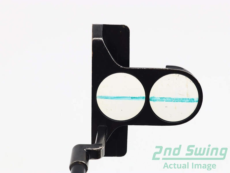 Odyssey Black Tour Design 2-Ball Blade Putter Slight Arc Steel Right 36 ...