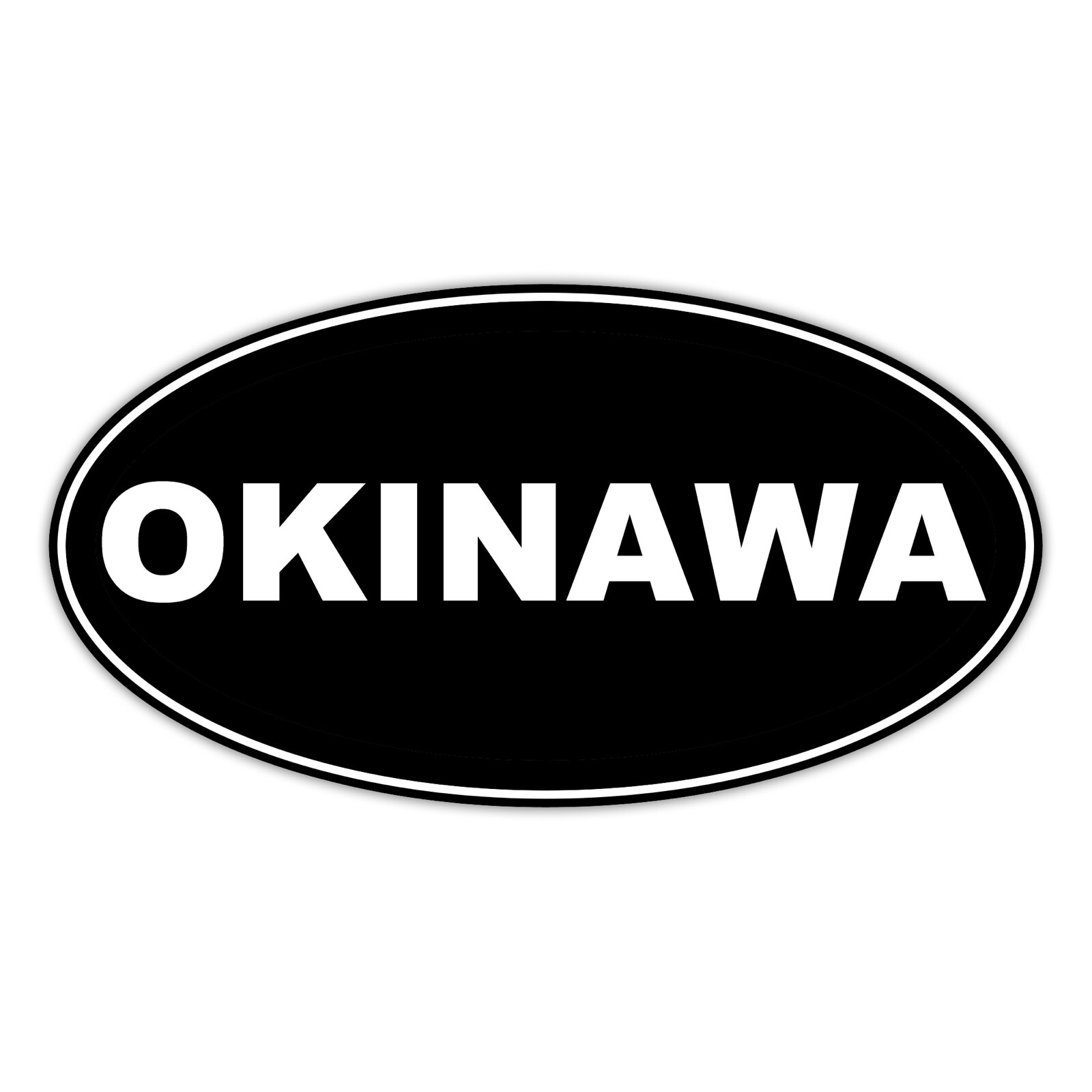 Okinawa Prefecture Bumper Sticker Okinawan Decal Vinyl Ryukyu Island ...