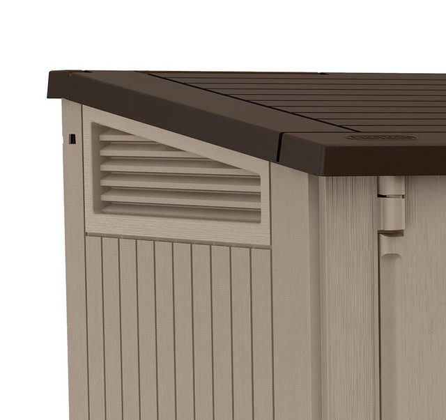 Keter Store It Out Midi 880L Garden Storage Box - Beige Brown for sale ...