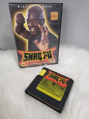 Shaq-Fu (Sega Genesis, 1994) w/ Box game Tested Shaqfu 14633072839| eBay