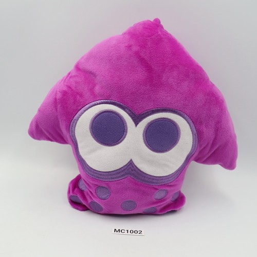 Splatoon Purple MC1002 inkling Squid Cushion Pillow Transform 11" Toy ...