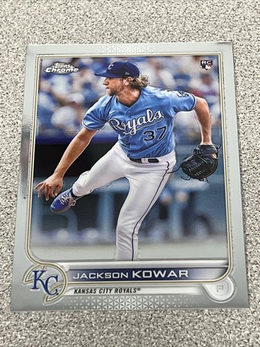 2022 Topps Chrome Jackson Kowar #188 Rookie Card RC | eBay