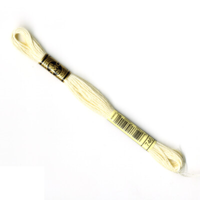 DMC Stranded Cotton Number 746 Yellow | eBay UK