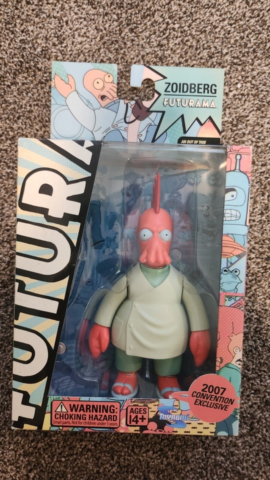 Zoidberg Toynami Figure Lot With New Mating Season 2007 Convention ...
