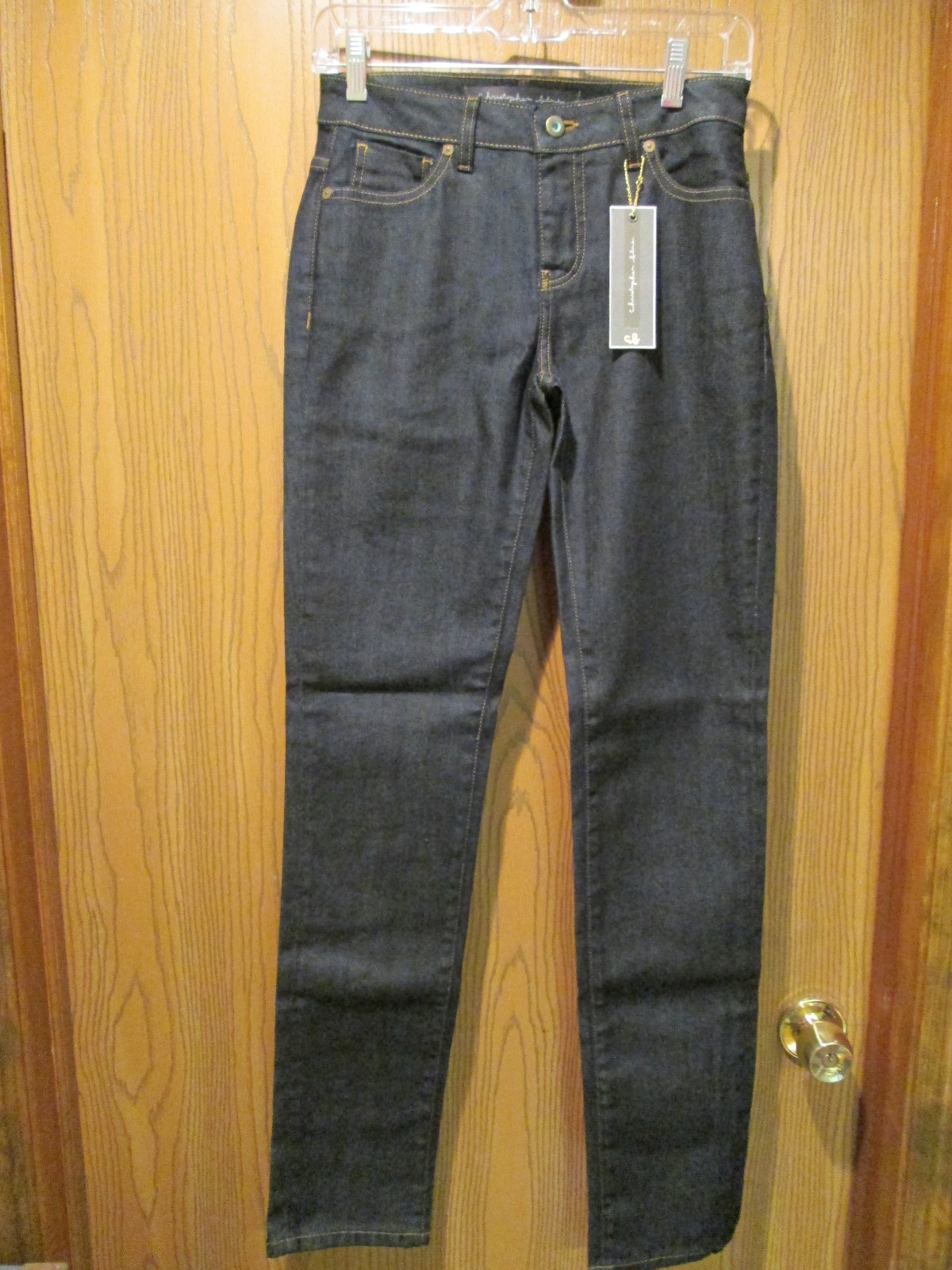 Christopher Blue Womens Dark Skinny Jeans Size 2 | eBay