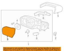 Porsche OEM Panamera Outside Mirrors-front Door-mirror Base Left ...