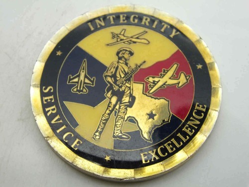 TEXAS AIR NATIONAL GUARD COMMANDER CHALLENGE COIN | eBay