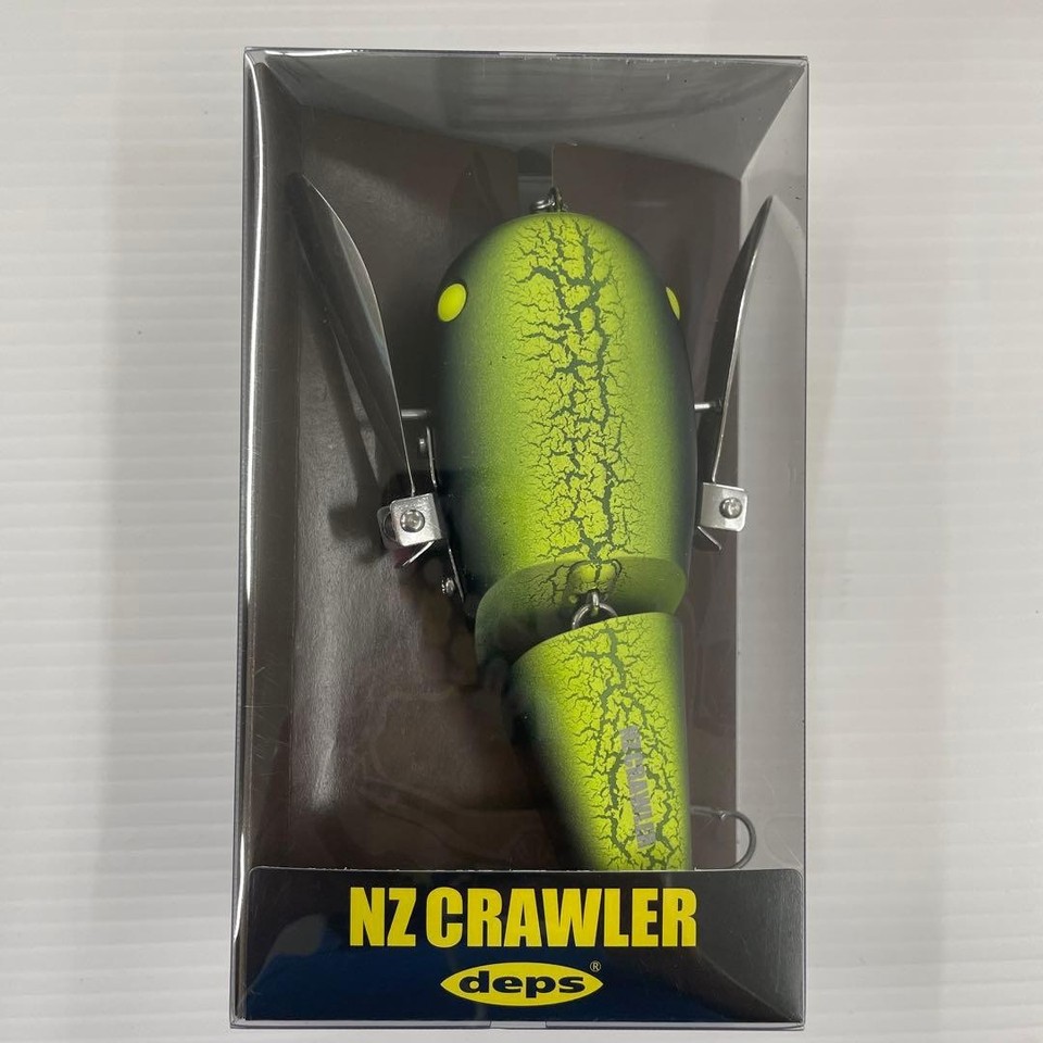 Deps NZ Crawler #09 Crackle Chart Topwater Lure for Freshwater ...