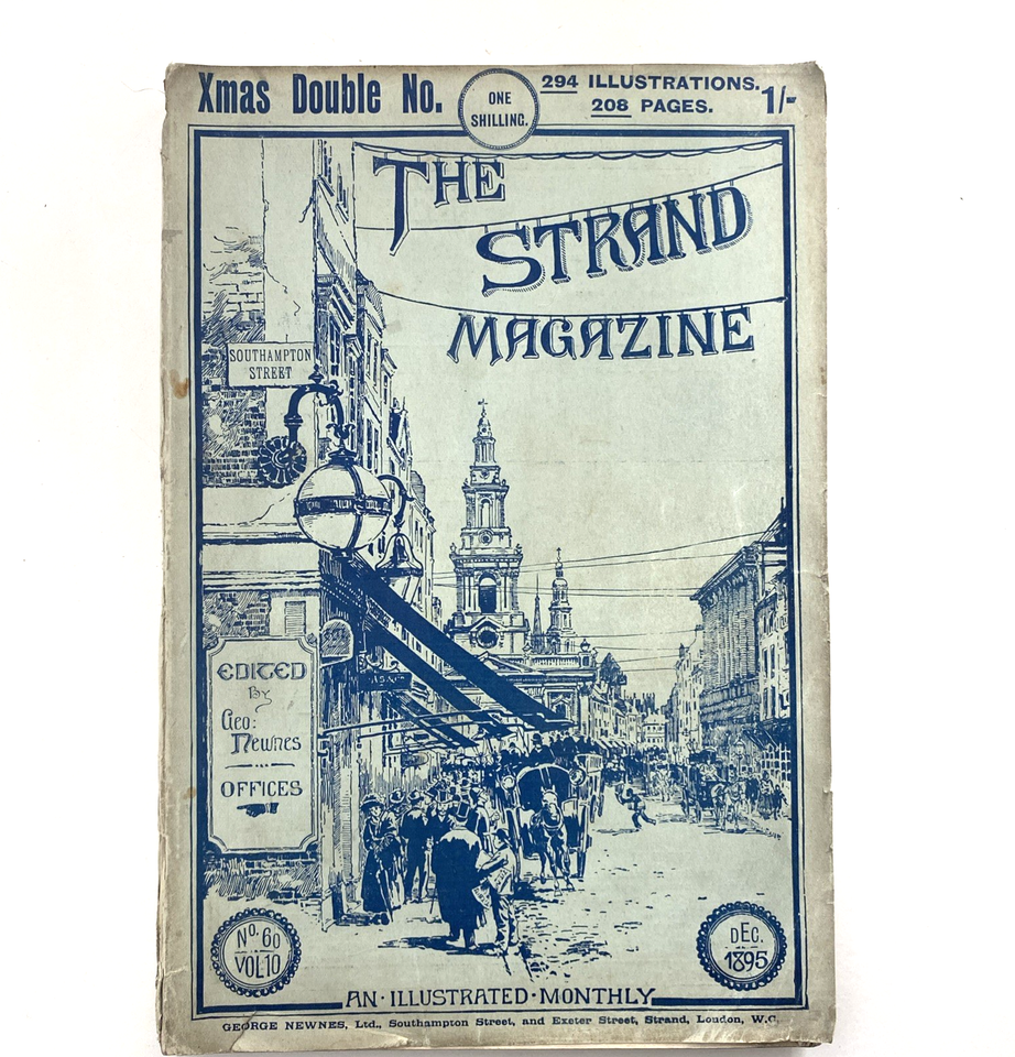 Strand Magazines December 1895 Arthur Conan Doyle, Sidney Paget ...