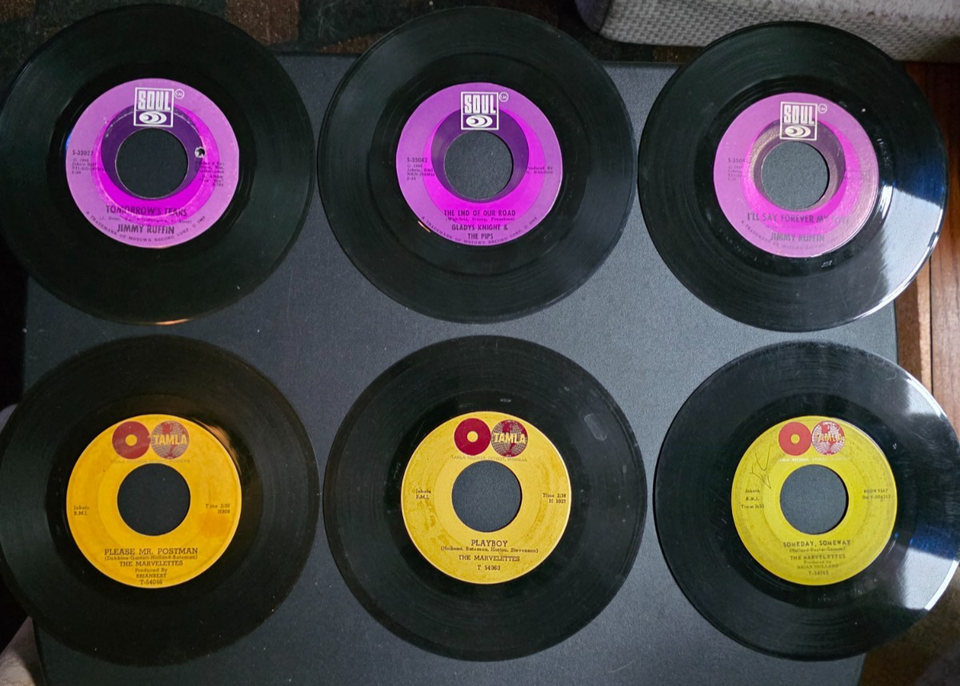 BIN Lot of 25 Soul/R&B 45s / 7" Singles on MOTOWN/GORDY/TAMLA/SOUL ...