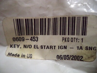 Arctic Cat OEM New ignition key 0609-364 #9983 | eBay