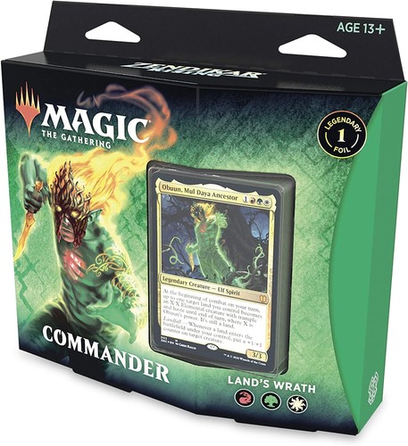 Land's Wrath Obuun, Mul Daya Ancestor Zendikar Rising Commander EDH ...