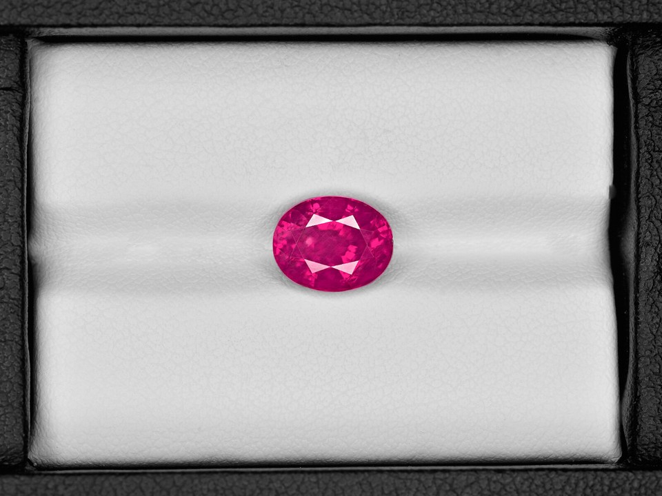 IGI Certified AFGHANISTAN Ruby 3.43 Cts Natural Untreated Rich Velvety ...