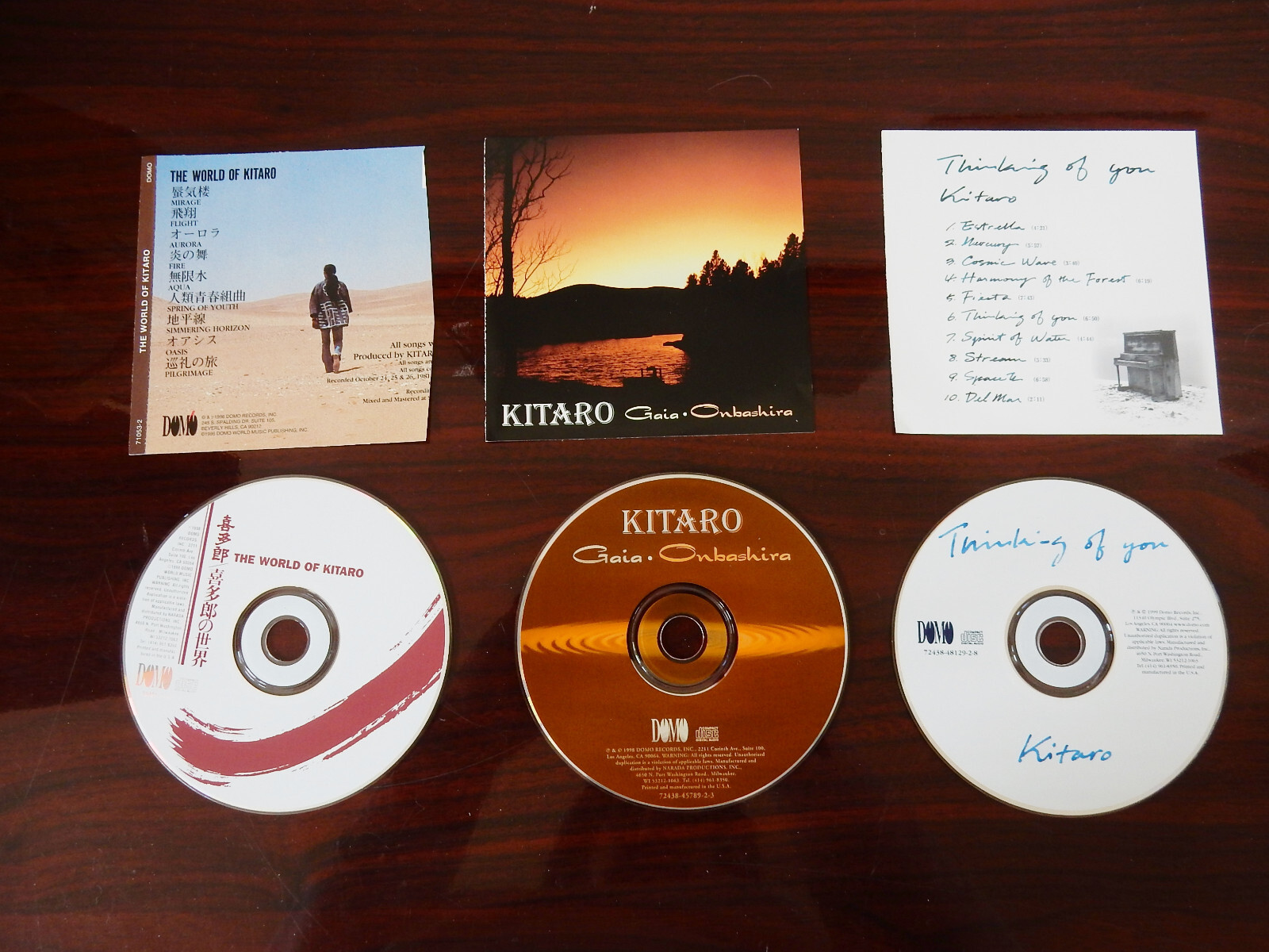 Kitaro CD Lot 4 CDs India, Gaia, Thinking of You, World of Kitaro | eBay