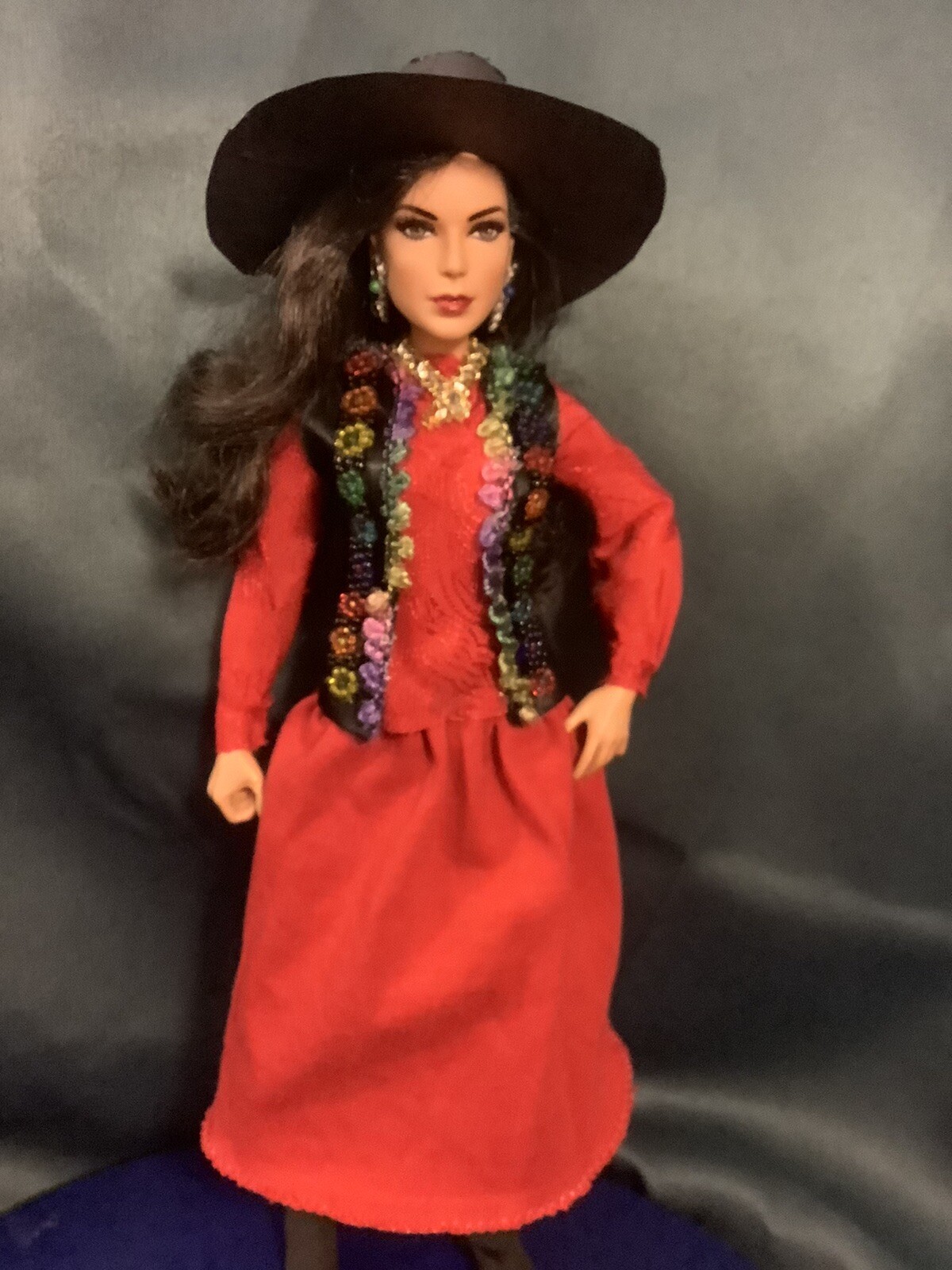 Maria Felix OOAK barbie Doll Custom Handmade Collector Art- La Doña ...