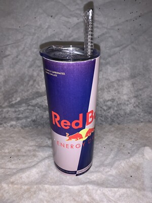 20oz Red Bull stainless steel tumbler cup | eBay
